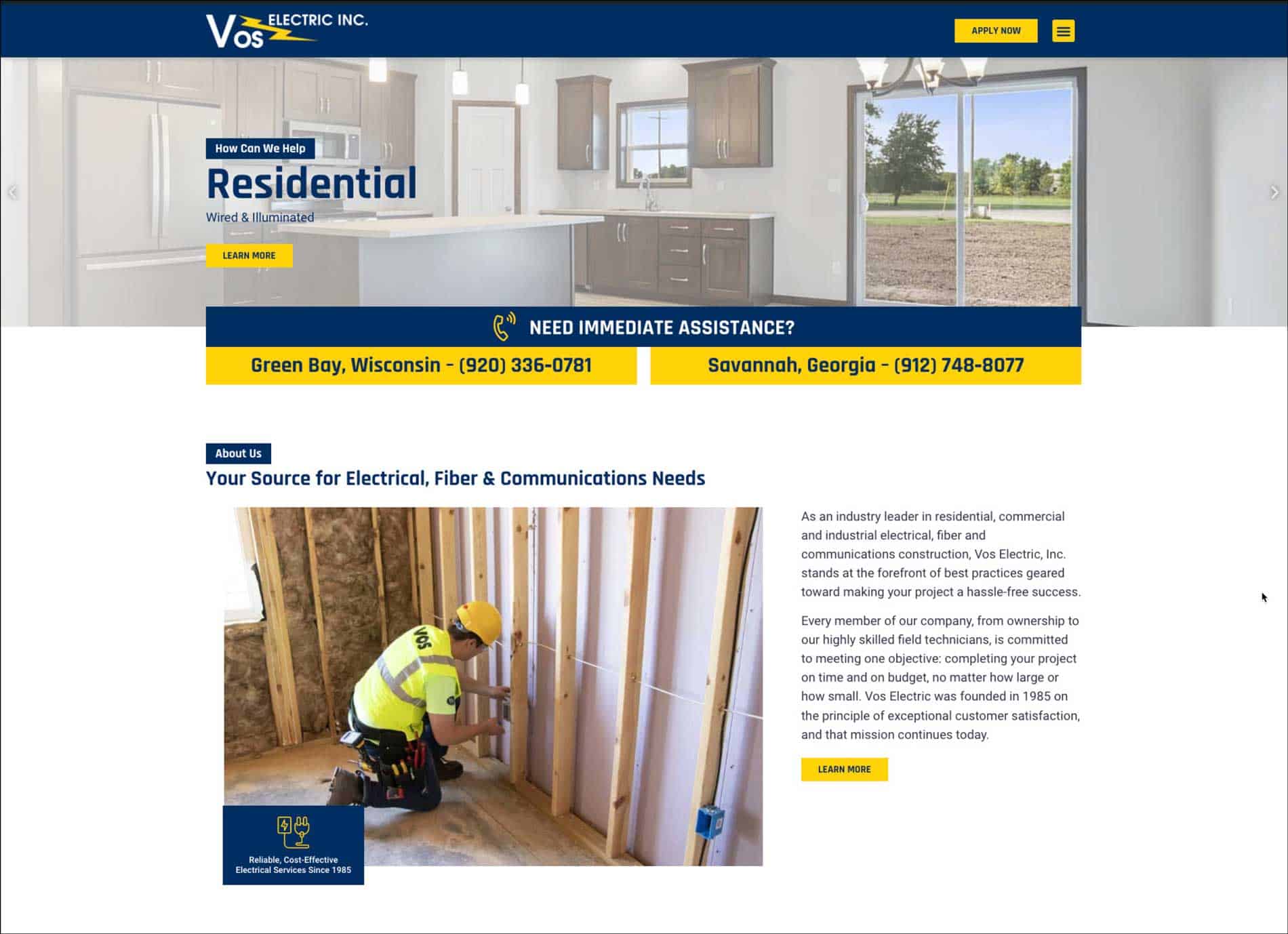 Vos Electric delivers services across a wide project spectrum - - Vos ...